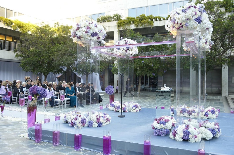 Modern Glam Wedding Decor