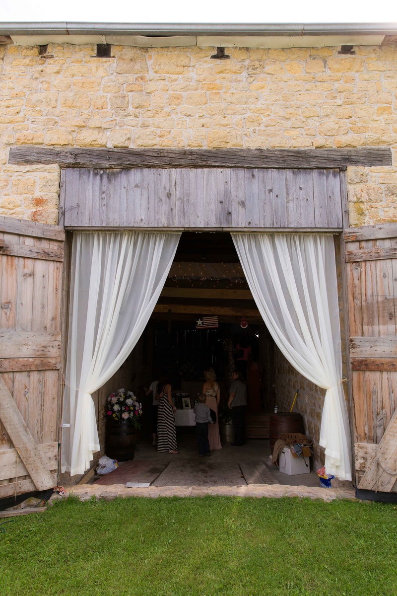 Locations & Venues Photos - Rustic Barn Wedding Ceremony Entrance ...