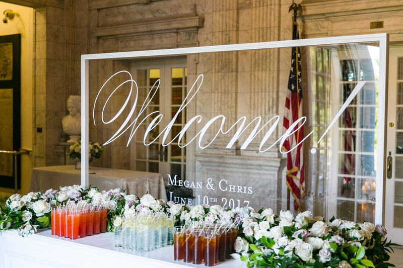 Invitations & More Photos - Wedding Ceremony "Welcome!" Sign - Inside ...