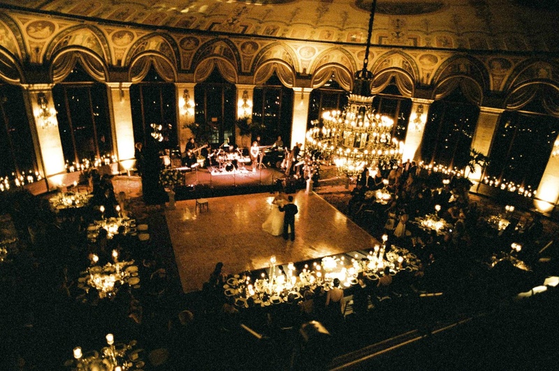 Reception Décor Photos - Bird's-Eye View of Reception - Inside Weddings