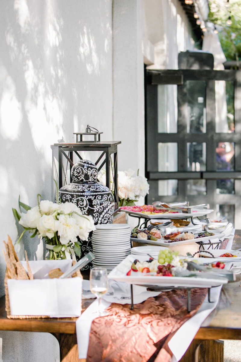 Food And Drink Photos Outdoor Cocktail Hour Selections Inside Weddings