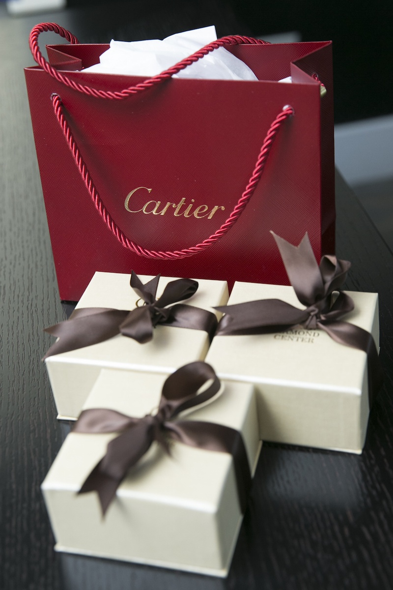 Favors & Gifts Photos - Pre-Wedding Cartier Gifts - Inside Weddings