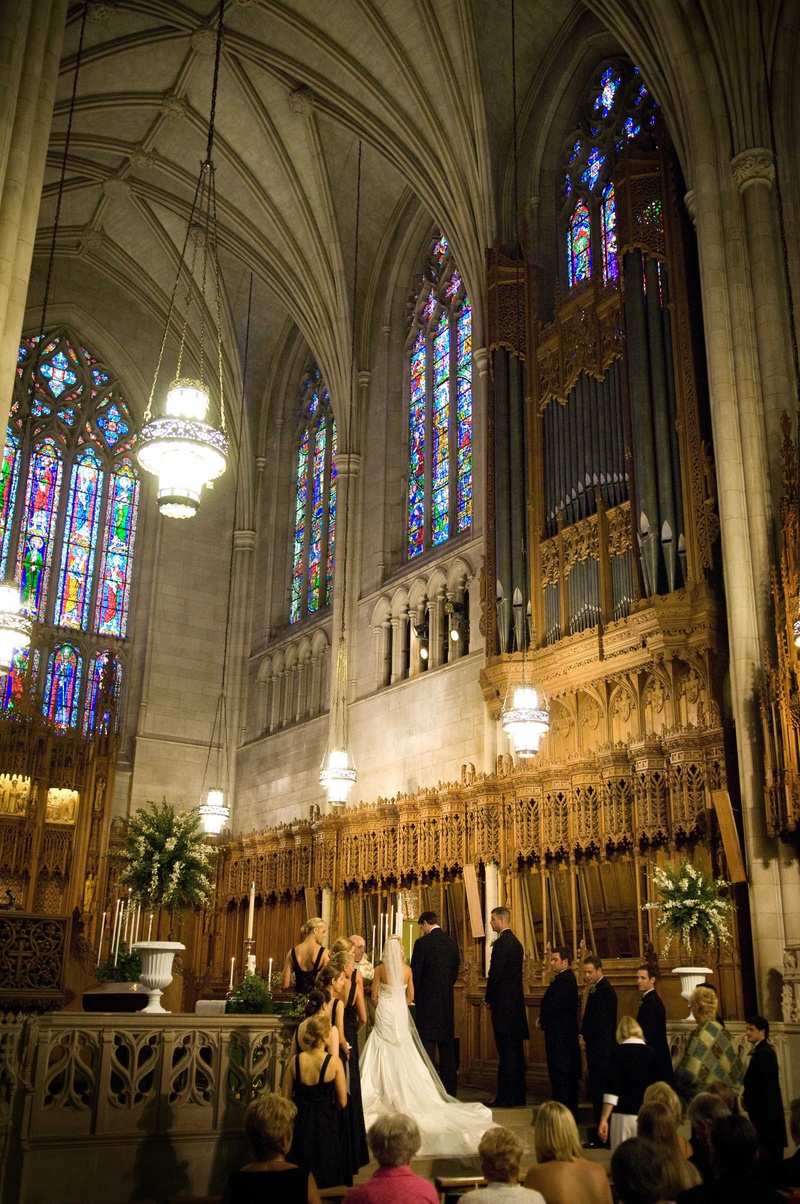 Locations & Venues Photos - Duke Chapel Stained Glass - Inside Weddings