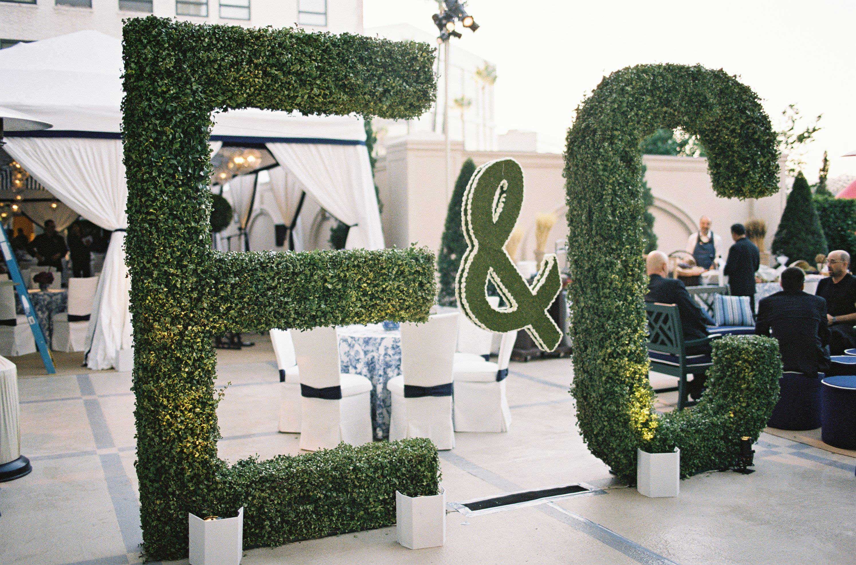 Hedge Wedding