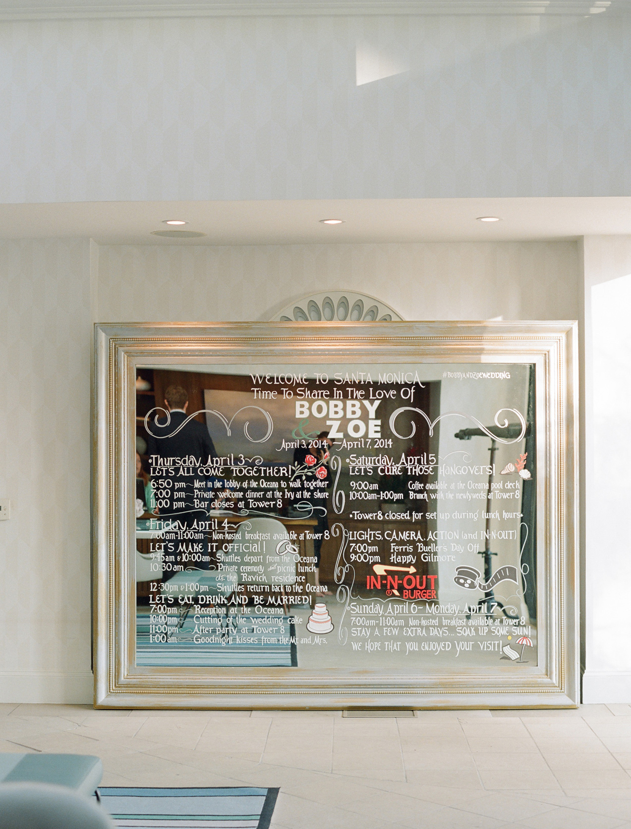 Beautiful Ways to Incorporate Mirrors Into Your Wedding Décor