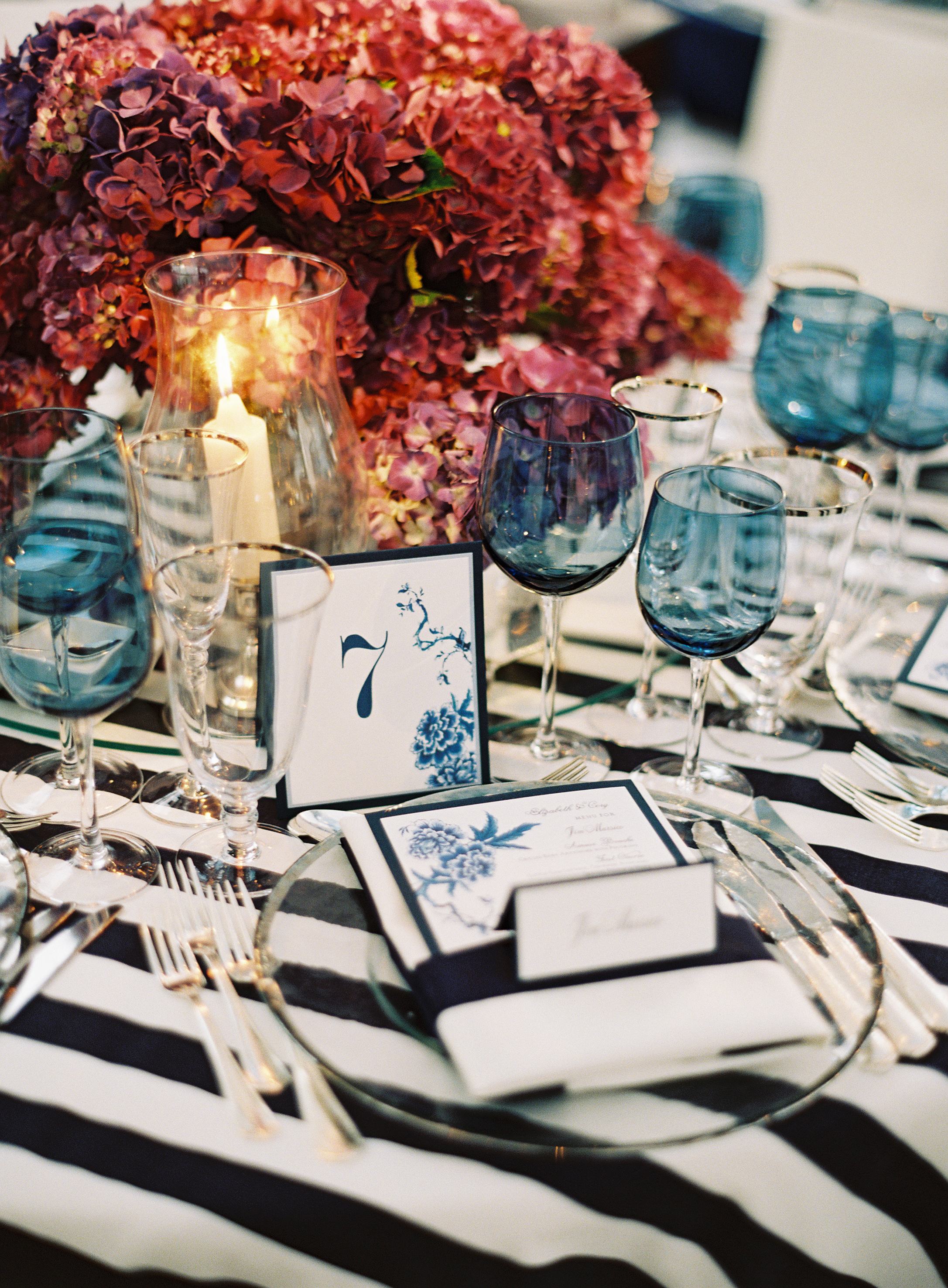 Inspiring Patterned Table Linens for Your Wedding Reception